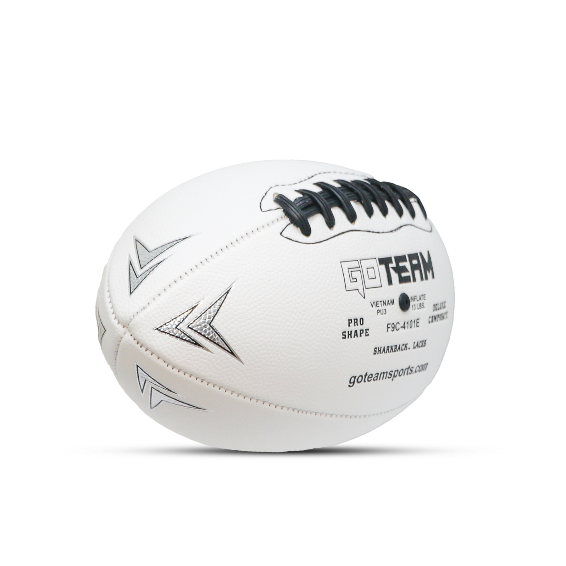 The White Football – Go Team Sports | Teamwork makes the Dreamwork